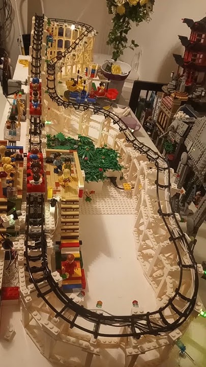 Arduino-controlled, Coaster Dynamix and LEGO model. - YouTube