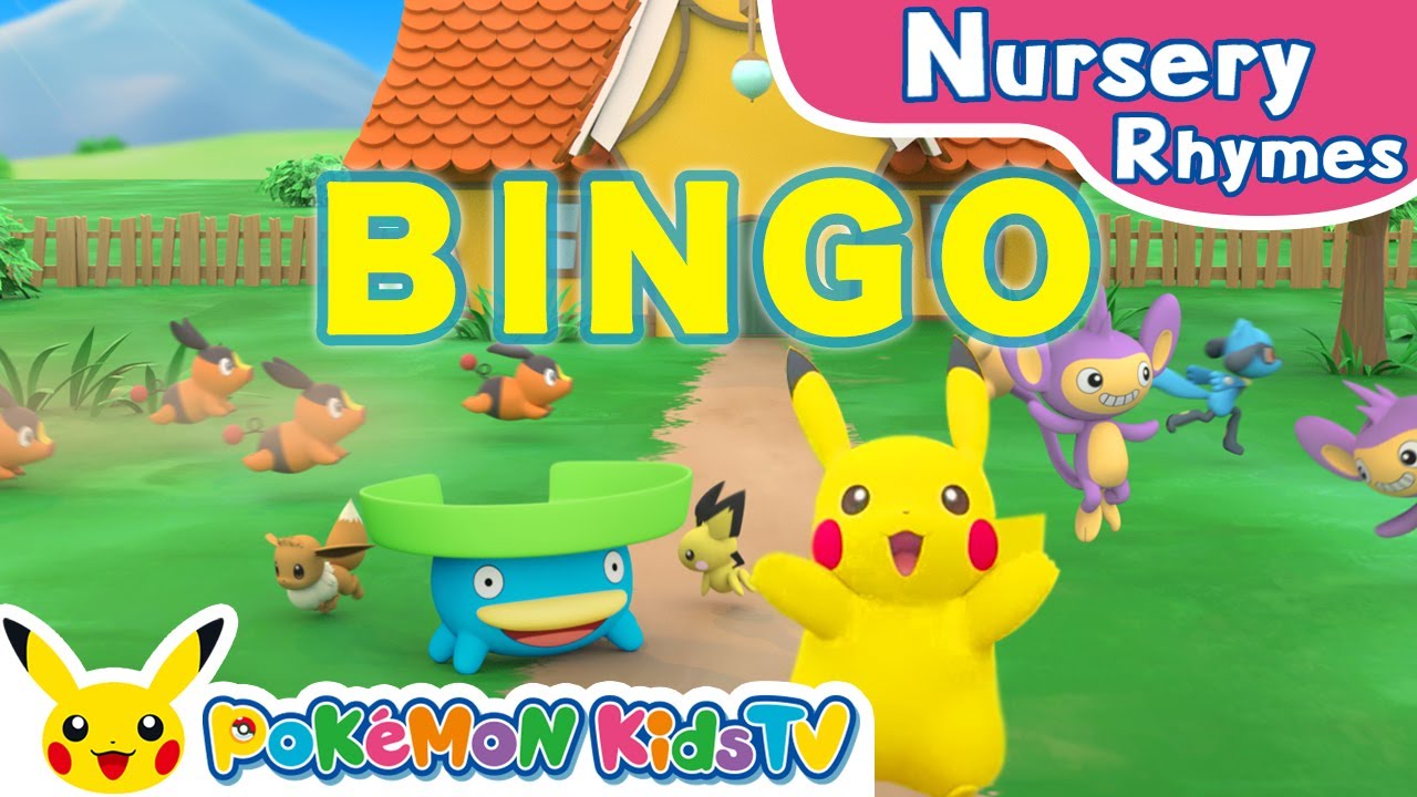 Pokémon Spelling Song (BINGO) | Nursery Rhyme | Kids Song | Pokémon ...