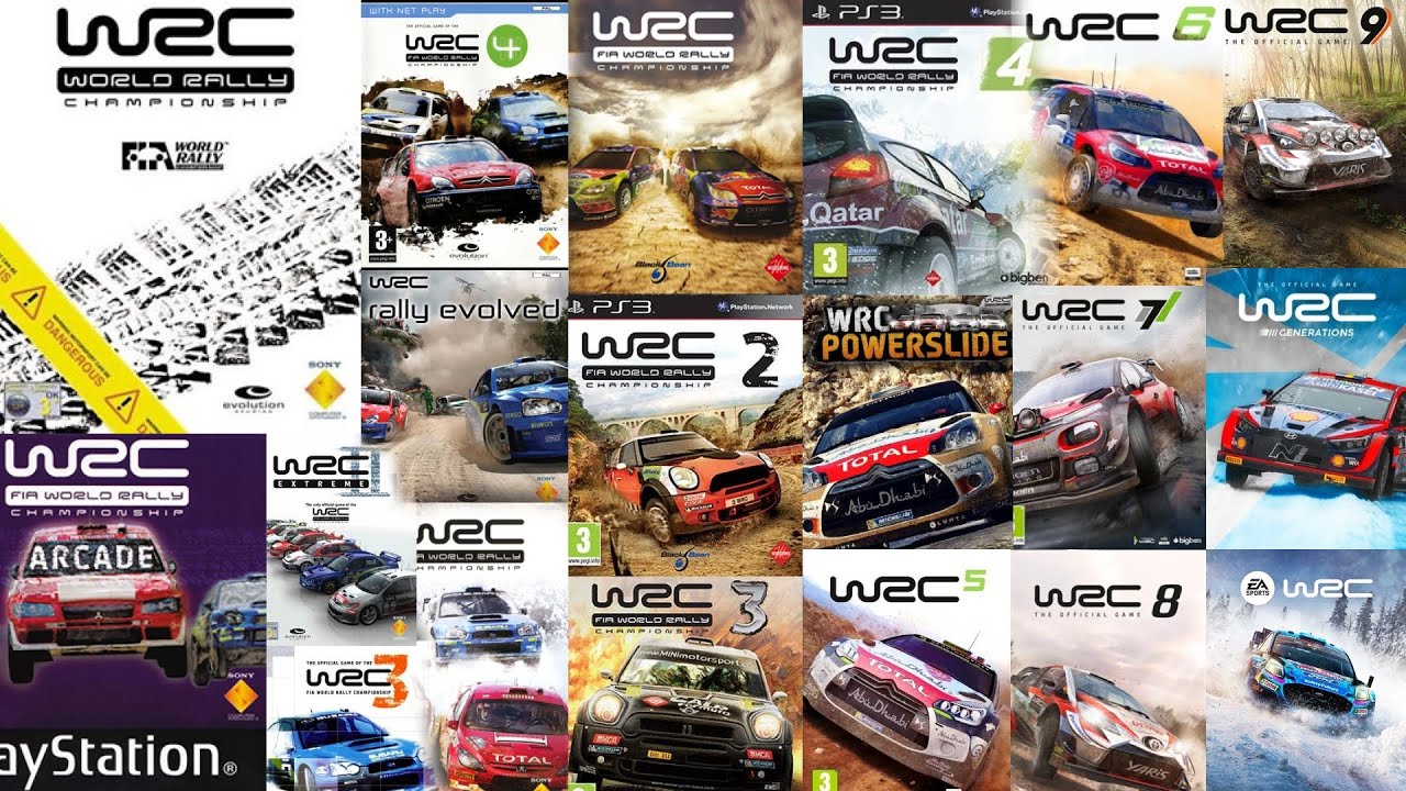 Evolution of WRC (World Rally Championship) 2001 | 2023🚗 🎮🏁 - YouTube