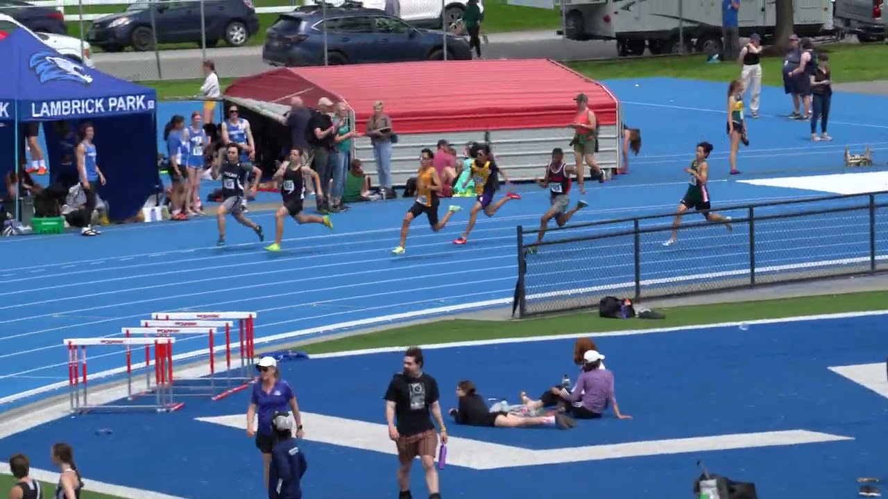BC Highschool Track and Field Championshio 2022 200M heat - YouTube