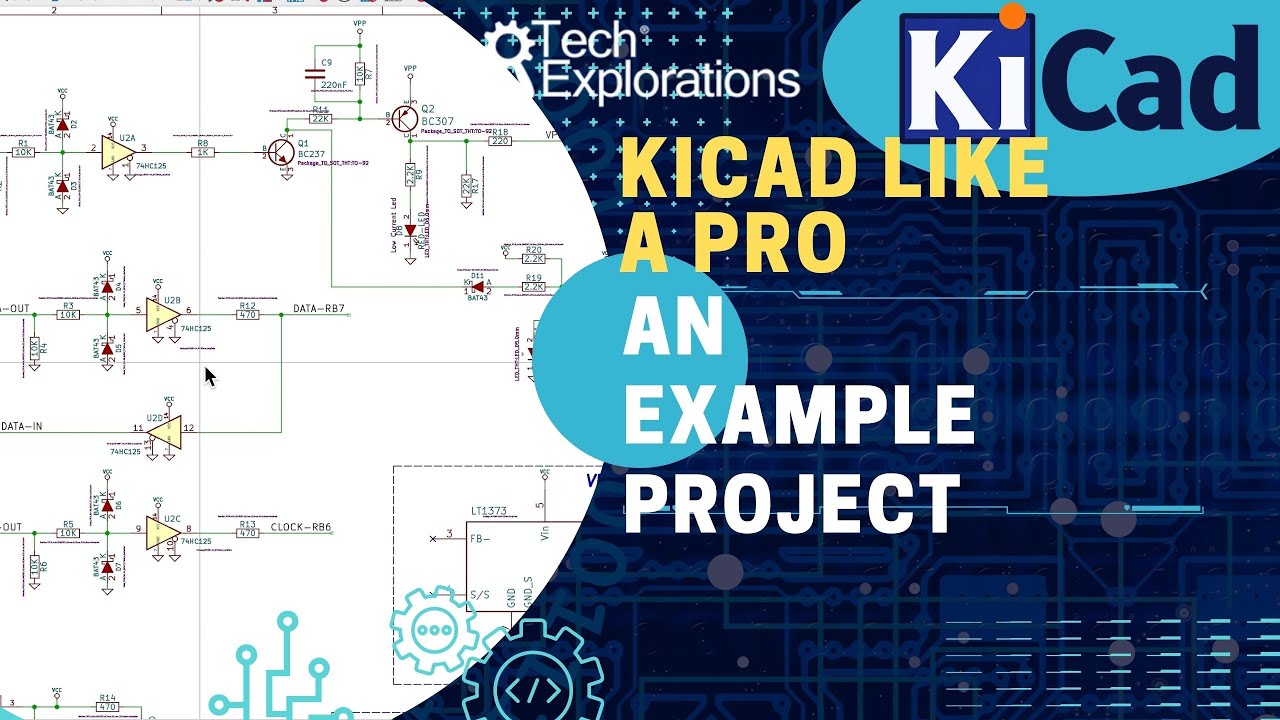 KiCad 8 - An example project - YouTube