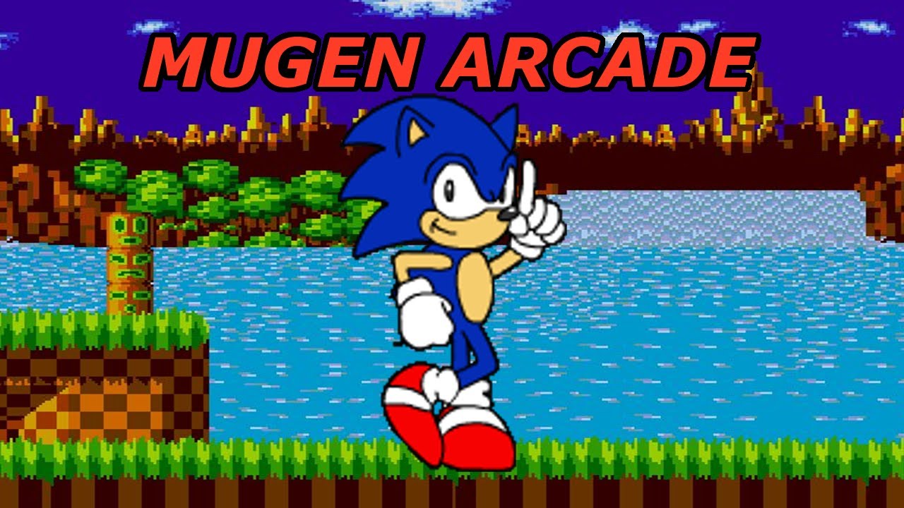 MUGEN Arcade Mode with Classic Sonic - YouTube