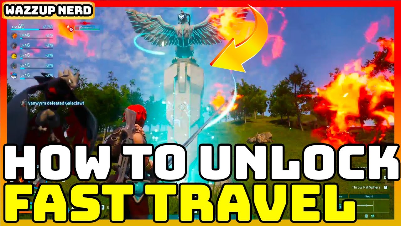 Palworld - How to Unlock Fast Travel - Super Easy Guide - YouTube
