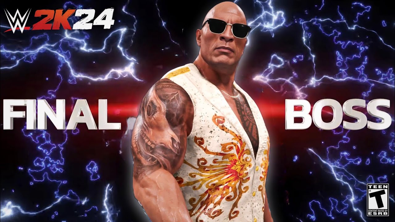 The Rock Final Boss '24 WrestleMania XL New Entrance W/New GFX Pack ...