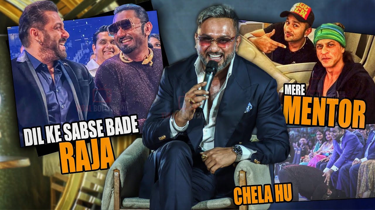 Yo Yo Honey Singh Respectful Talk on Salman Khan, Shahrukh Khan, A. R ...