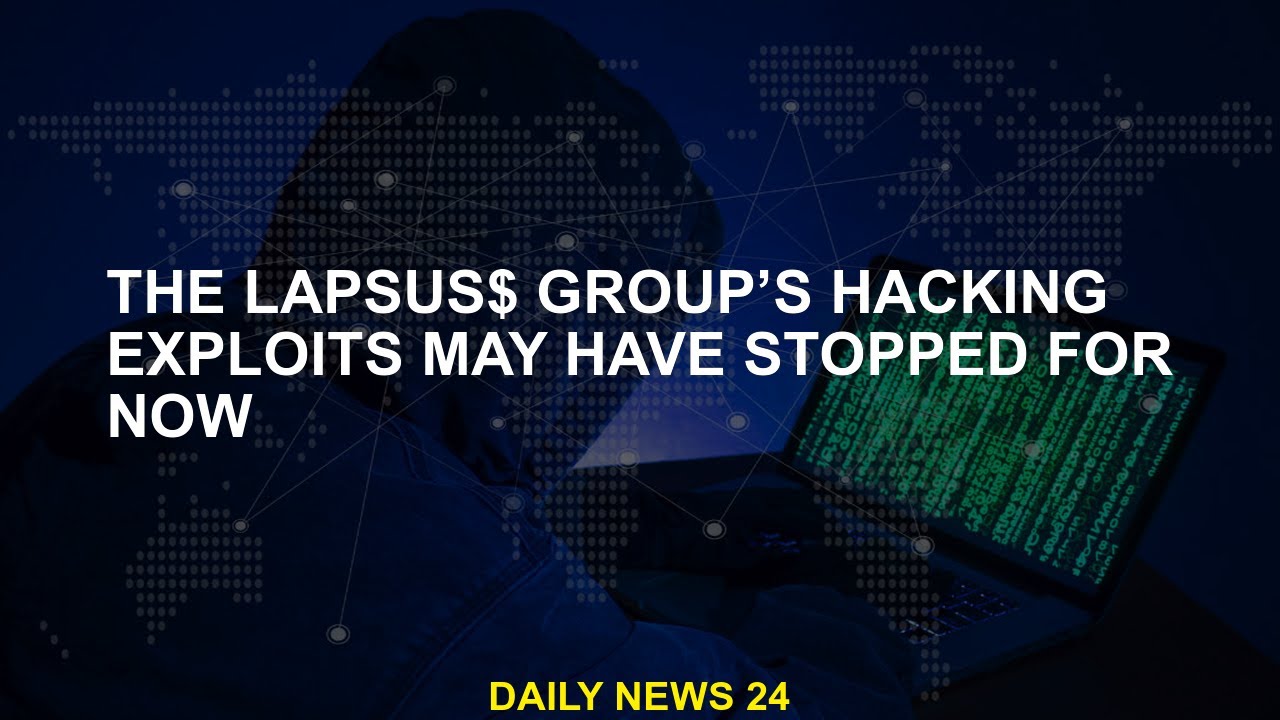 The hacking of the Lapsus$ group may have stopped by now - YouTube
