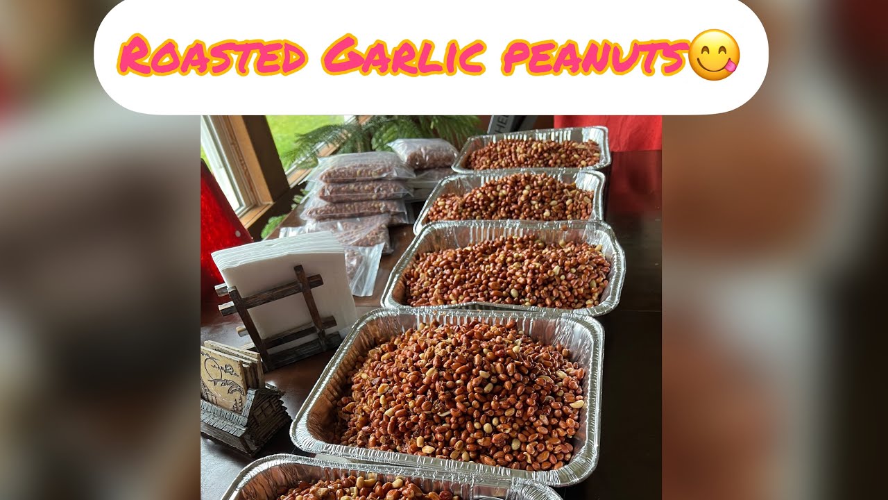 Roasted Garlic Peanuts Filipino style💪🏻 - YouTube