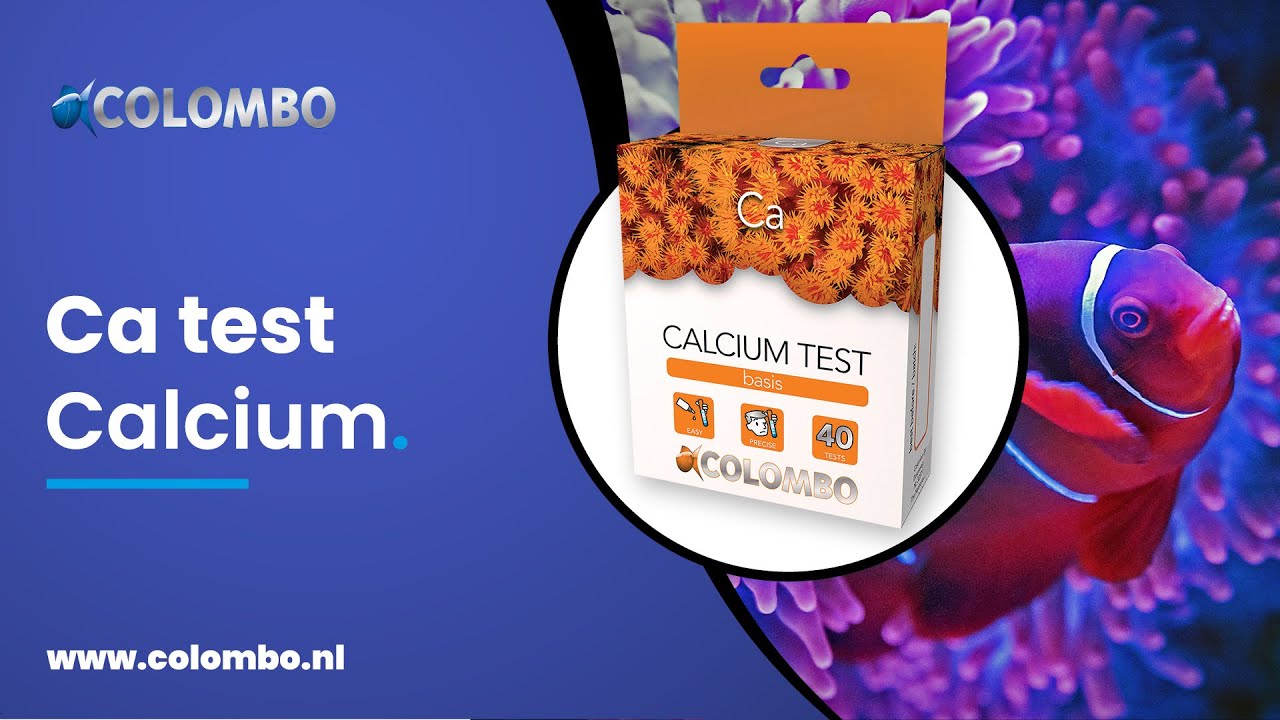 Colombo Marine Calcium Test - YouTube