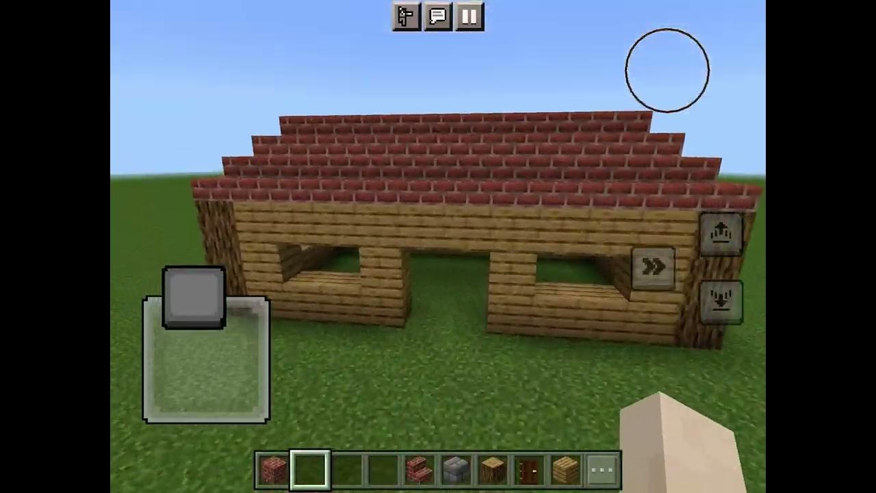 How to build a Simple minecraft house for beginners - tutorial easy ...