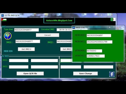DzFixImeiQcn IMEI QCN Tool (xqcn) (qcn) اصلاح الايمي باستخدام ملف - YouTube