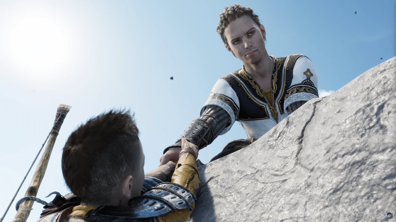 🔴 God of War Ragnarök (Part-5): Loki visits Odin & Meets Heimdall | NO ...