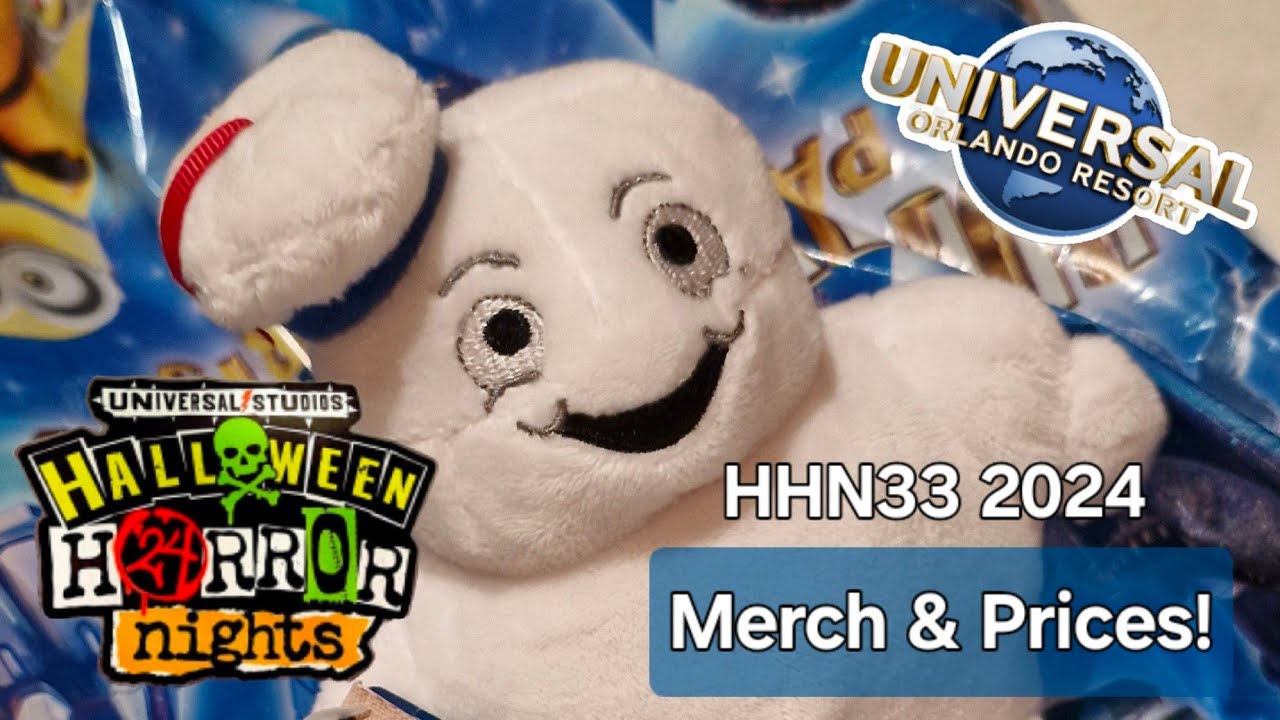 Halloween Horror Nights HHN33 2024 Merch: WHAT IT COSTS! Universal ...