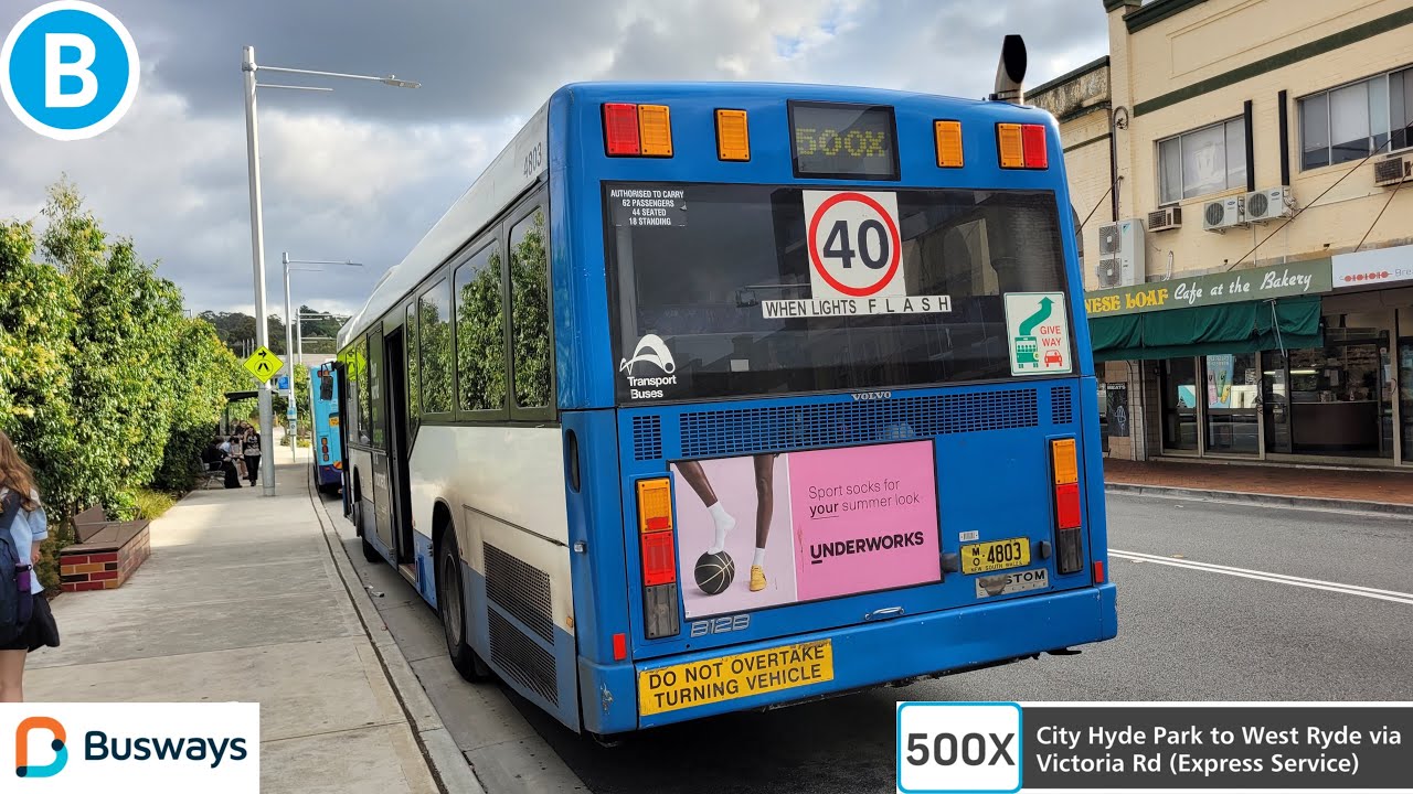 Busways North West Ryde m/o 4803 Volvo B12BLE Euro 3 Custom Coaches ...