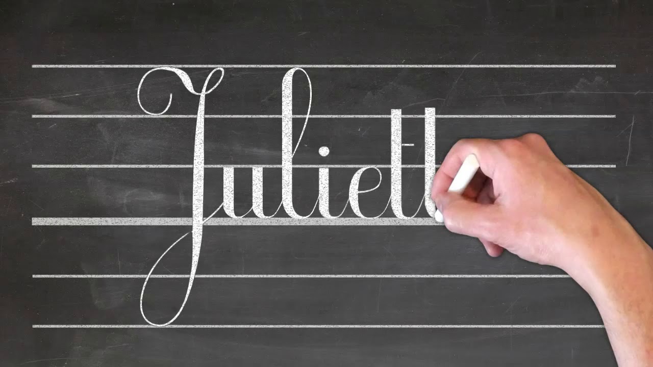 Ecrire Juliette 🖋 prénom lettres cursives attachées 📕 Ecole Primaire ...