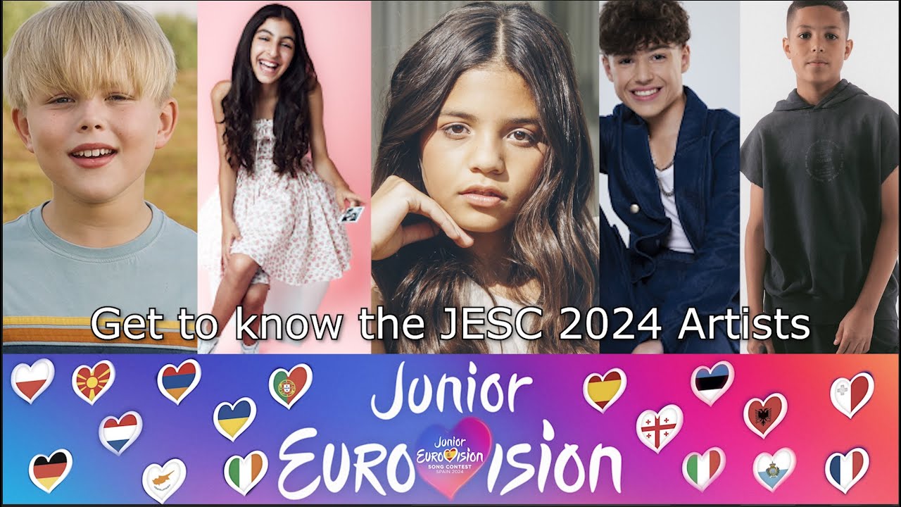GET TO KNOW THE JESC 2024 ARTISTS | Part 2: 🇮🇹 🇫🇷 🇵🇹 🇨🇾 🇩🇪 - YouTube