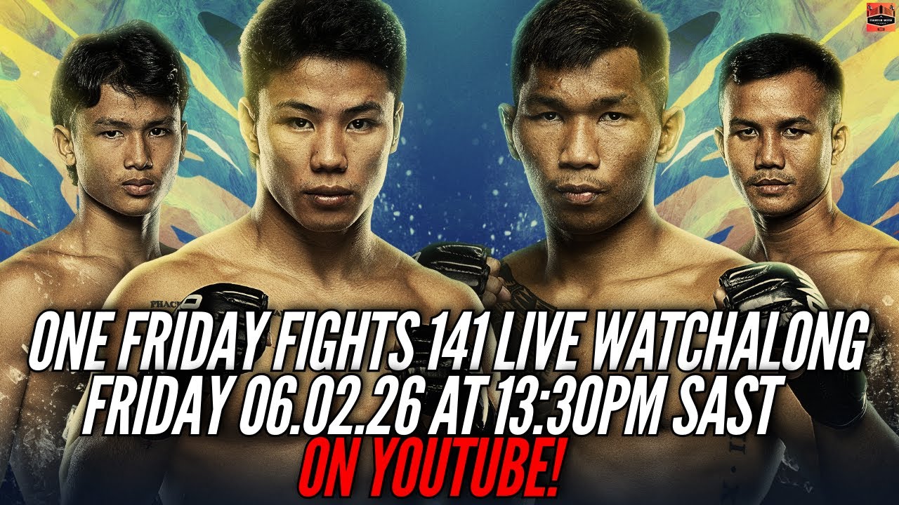 LIVE Watchalong: ONE Friday Fights 141 🔥 | Komawut vs Samingdam | Non ...