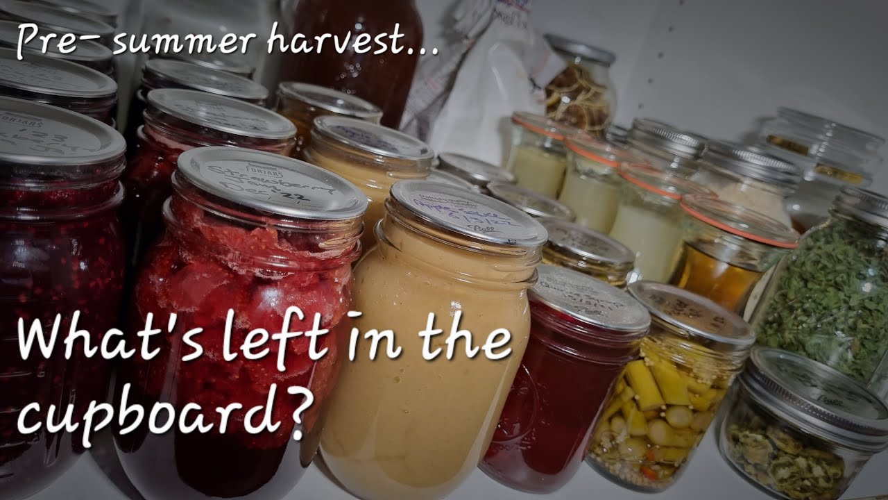 Pre-harvest Preserves Cupboard Jan'23 | Aussie Pantry Tour | Preserves ...