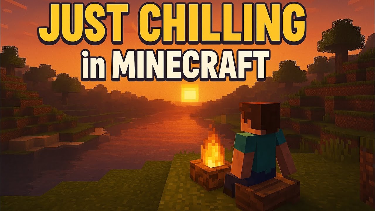 Just chilling in Minecraft java - YouTube