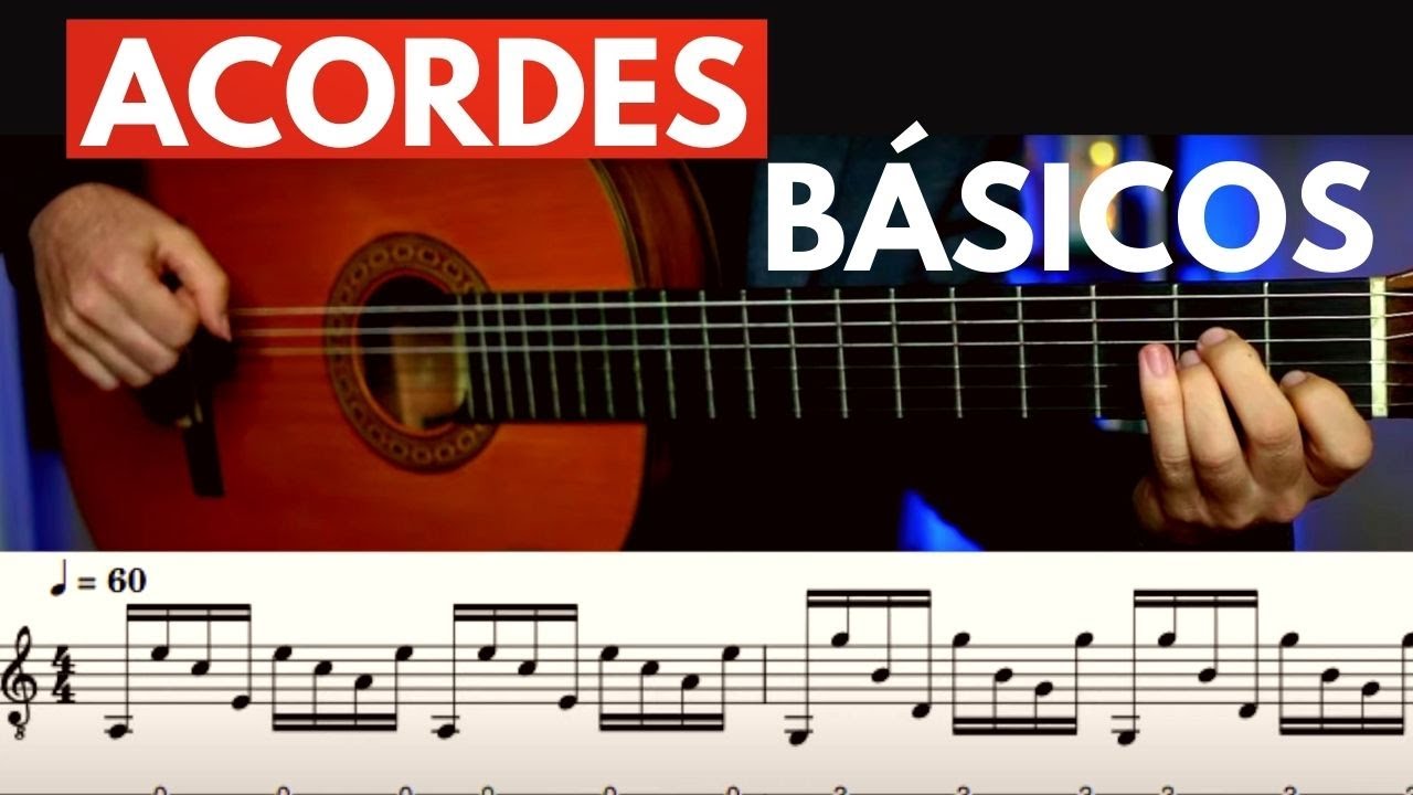 LOS ACORDES BÁSICOS DE LA GUITARRA FLAMENCA - YouTube