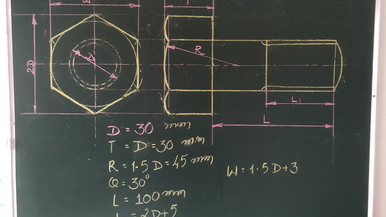 Hexagonal Bolt - YouTube