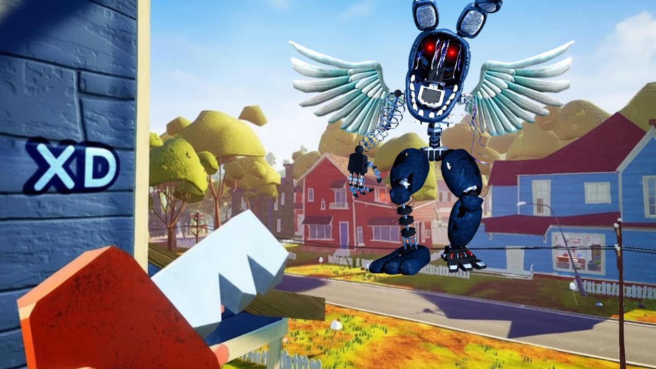 IGNITED BONNIE EN HELLO NEIGHBOR 😭🙏 - YouTube