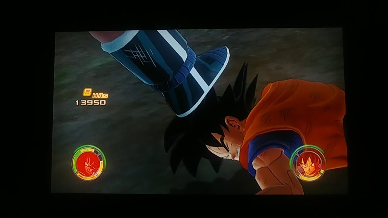 Dragonball Raging Blast 2 Turles Meteor Burst on Goku Ko Gyaku Ryona ...