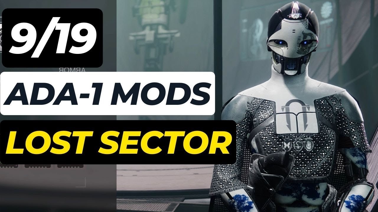 Today in Destiny 2 | Ada-1 Mods and Legend Lost Sector (9/19) - YouTube