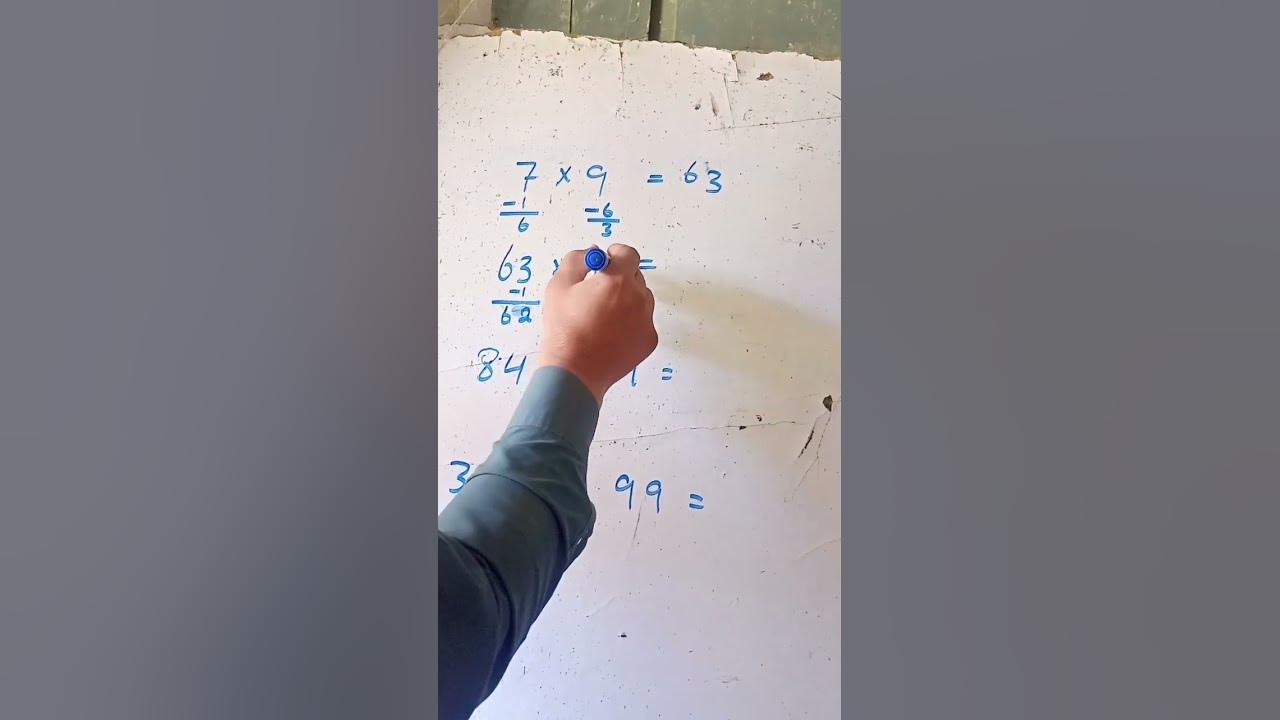 Multiplication Tricks Mathshorts Maths Equationsolution Simple Simplemethods Youtube