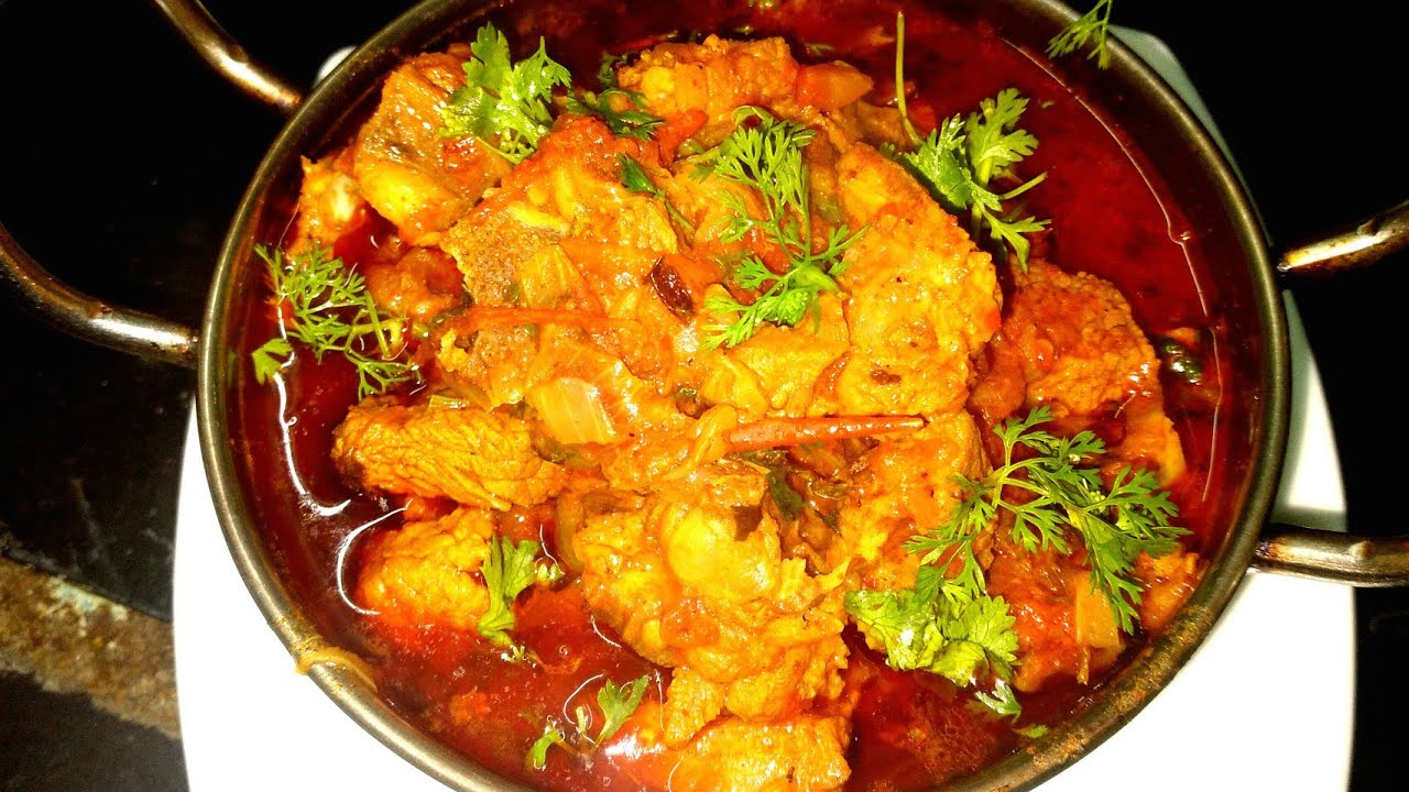 Spicy Mutton Curry in | pressure cooker - YouTube