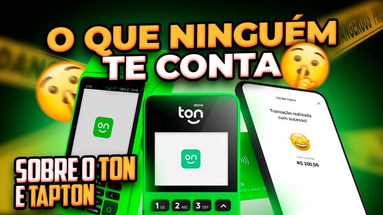 MÁQUINAS TON ou TAPTON? É GRÁTIS? Saiba TUDO Sobre as Taxas, Adesão e ...