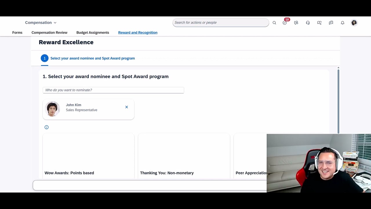 Intro to SAP SuccessFactors Reward and Recognition - YouTube