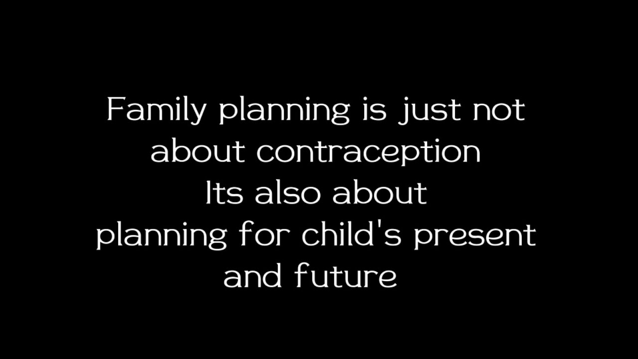 Campaign Advertisement (Family Planning/Contraceptive Measurement ...
