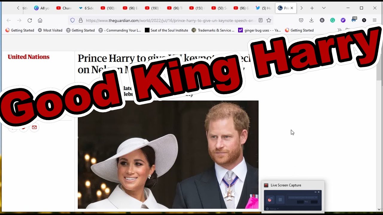 Good King Harry Mature and Ever Growing - YouTube
