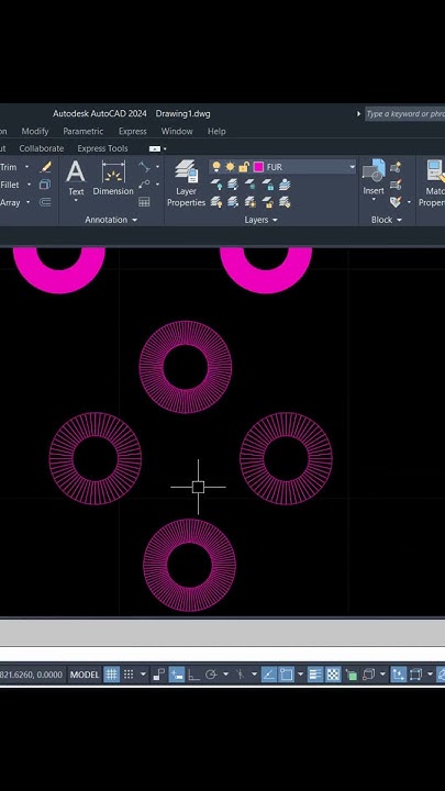 AutoCAD Donut Command | How to Create Donut and Use Fill Mode in AutoCAD - YouTube