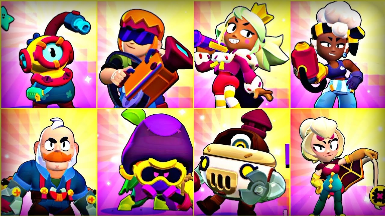 Unclocking All Chromatic Brawlers | Brawl Stars - YouTube