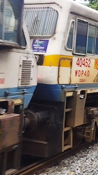 WDP4 WDG 4B WDG | yeshwantpur to karwar express | #train #railengine #railway #locomotive #wdp # ...