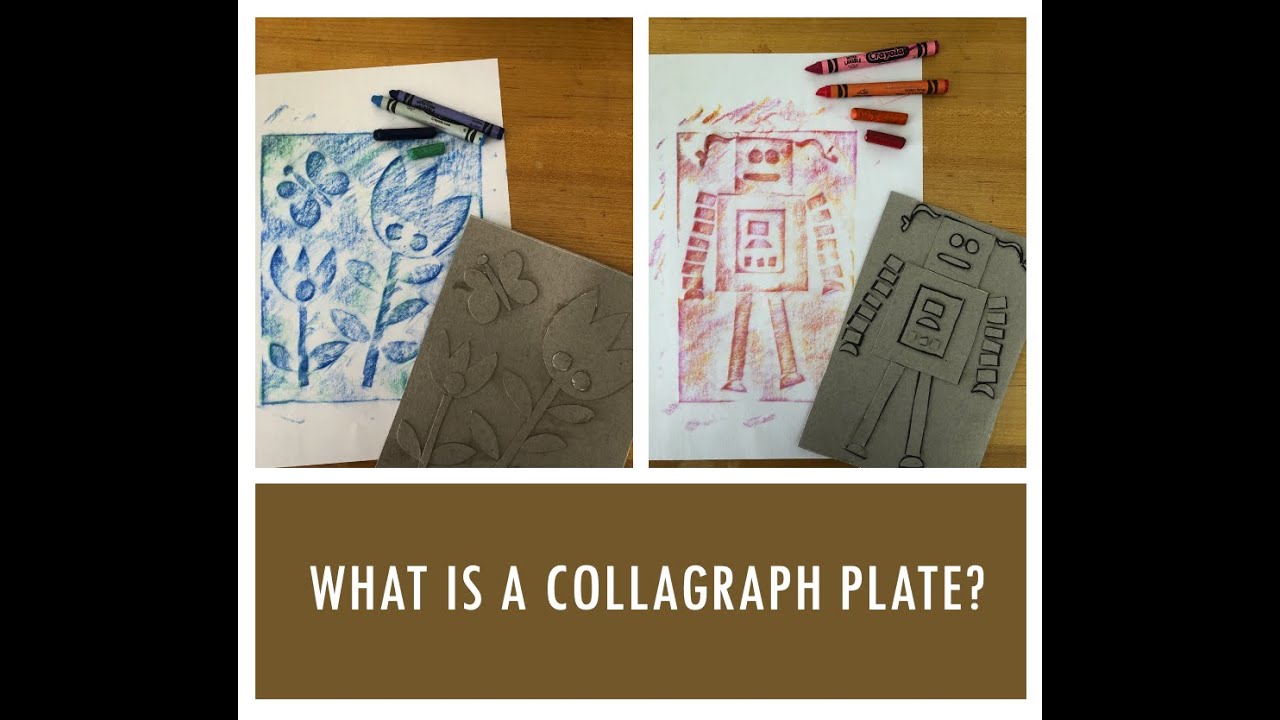 How to make a Cardboard Collagraph - YouTube