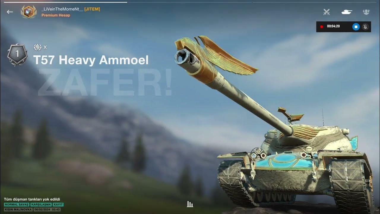 60 TP Krzmien / T57 Heavy ammoel / Leopard 1 - YouTube
