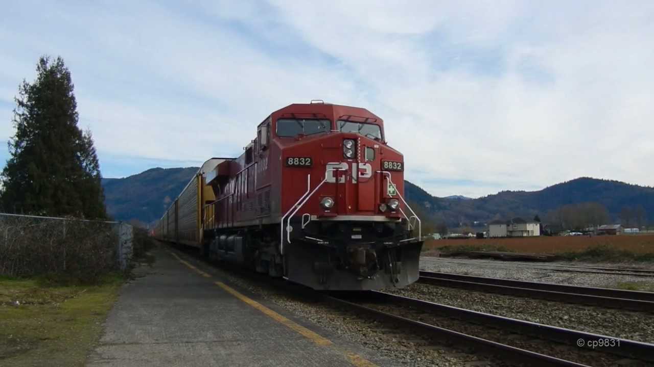 CP AC4400CW 9715 at Maple Ridge, BC + More (12-02-05) - YouTube