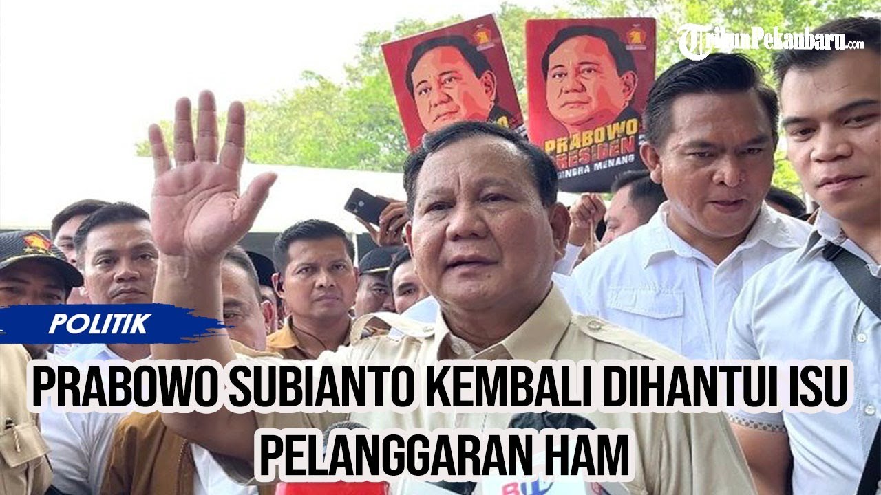 Prabowo Subianto Kembali Dihantui Isu Pelanggaran Ham Ini Kata