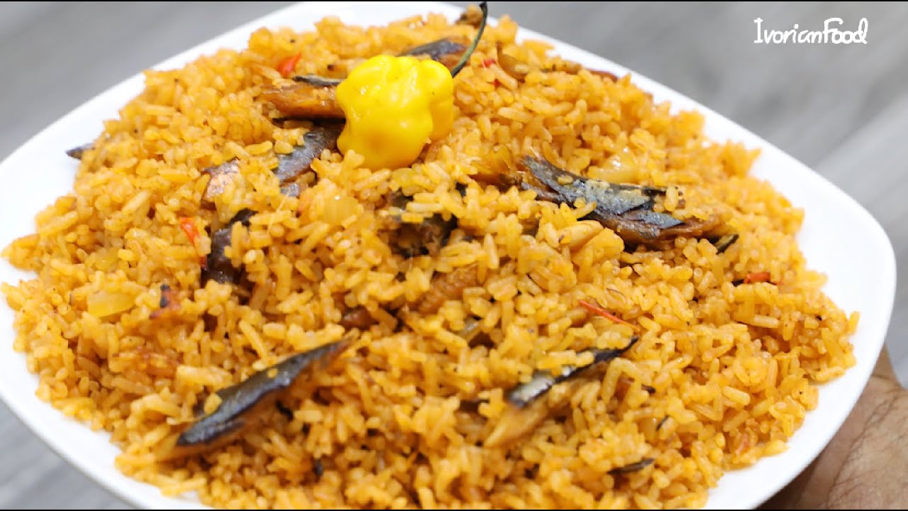 @IvorianFood | Recette : Riz Gras aux Poissons Secs - YouTube