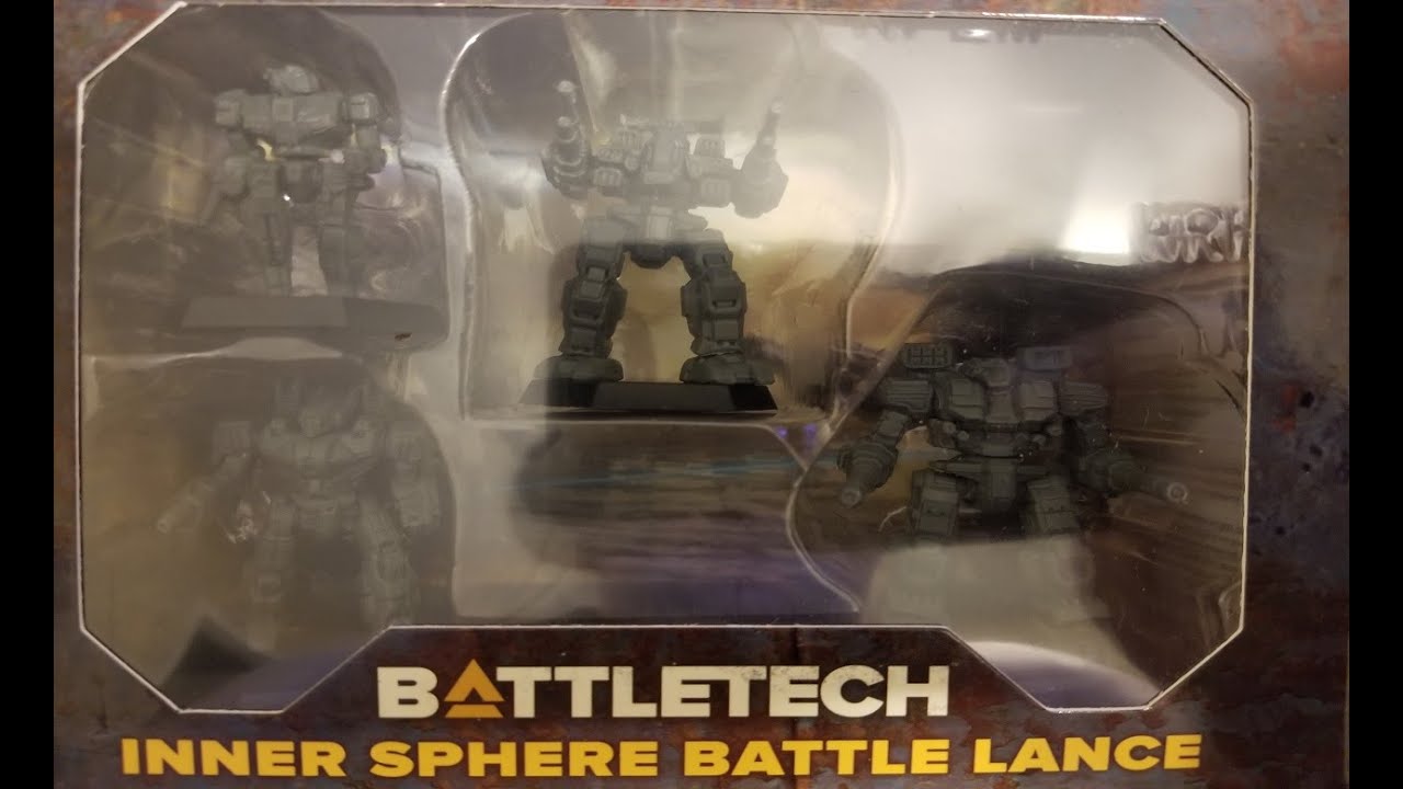 BattleTech - Inner Sphere Battle Lance Unboxing - YouTube