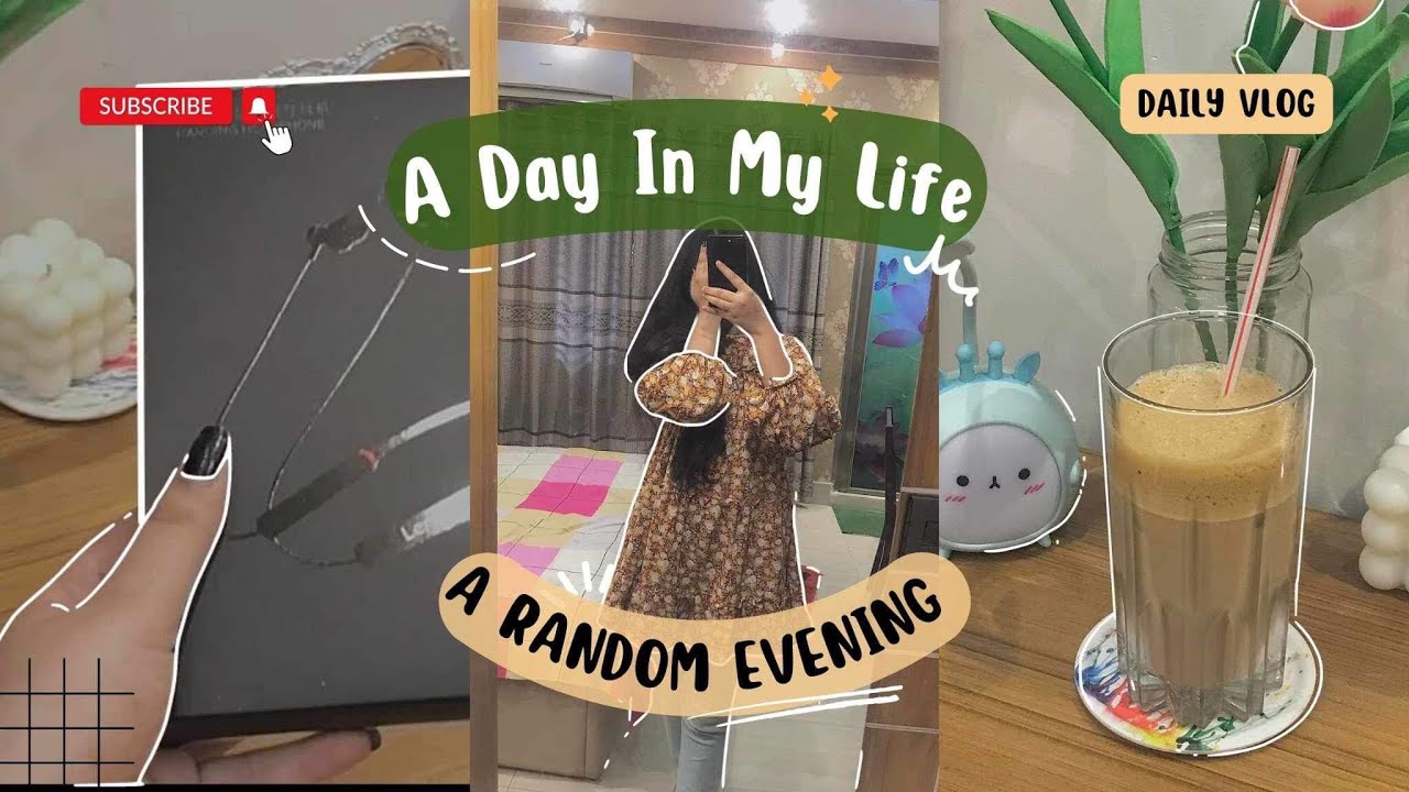 VLOG : A random evening | evening vlog, unboxing, shower routine🚿, baking🥮, cofee☕️, self care ...