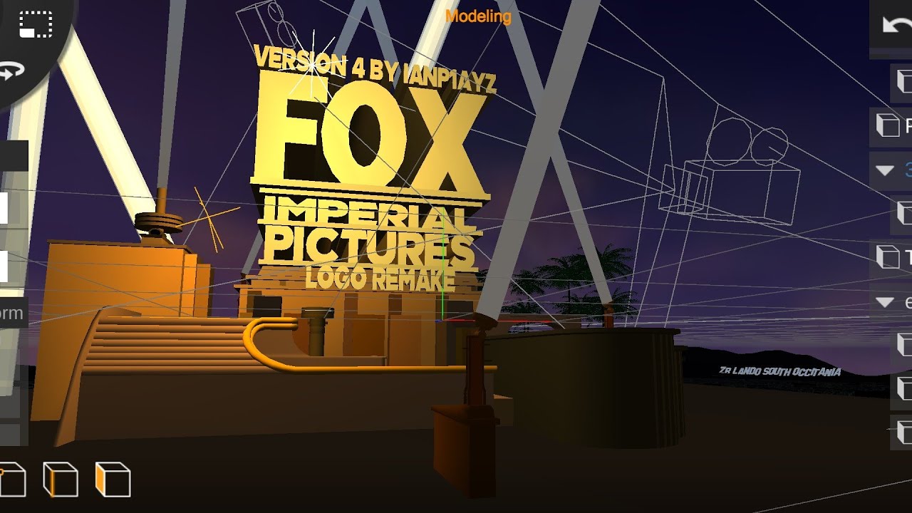 Fox Imperial/Benedict Pictures 2017-2020/2020-present Logo Remake V4 - YouTube