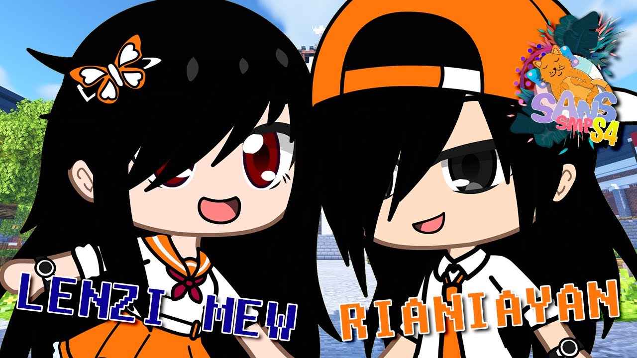 LENZI MEW DAN RIANIAYAN SANS SMP S4 GACHA CLUB SKIN CODE! - YouTube