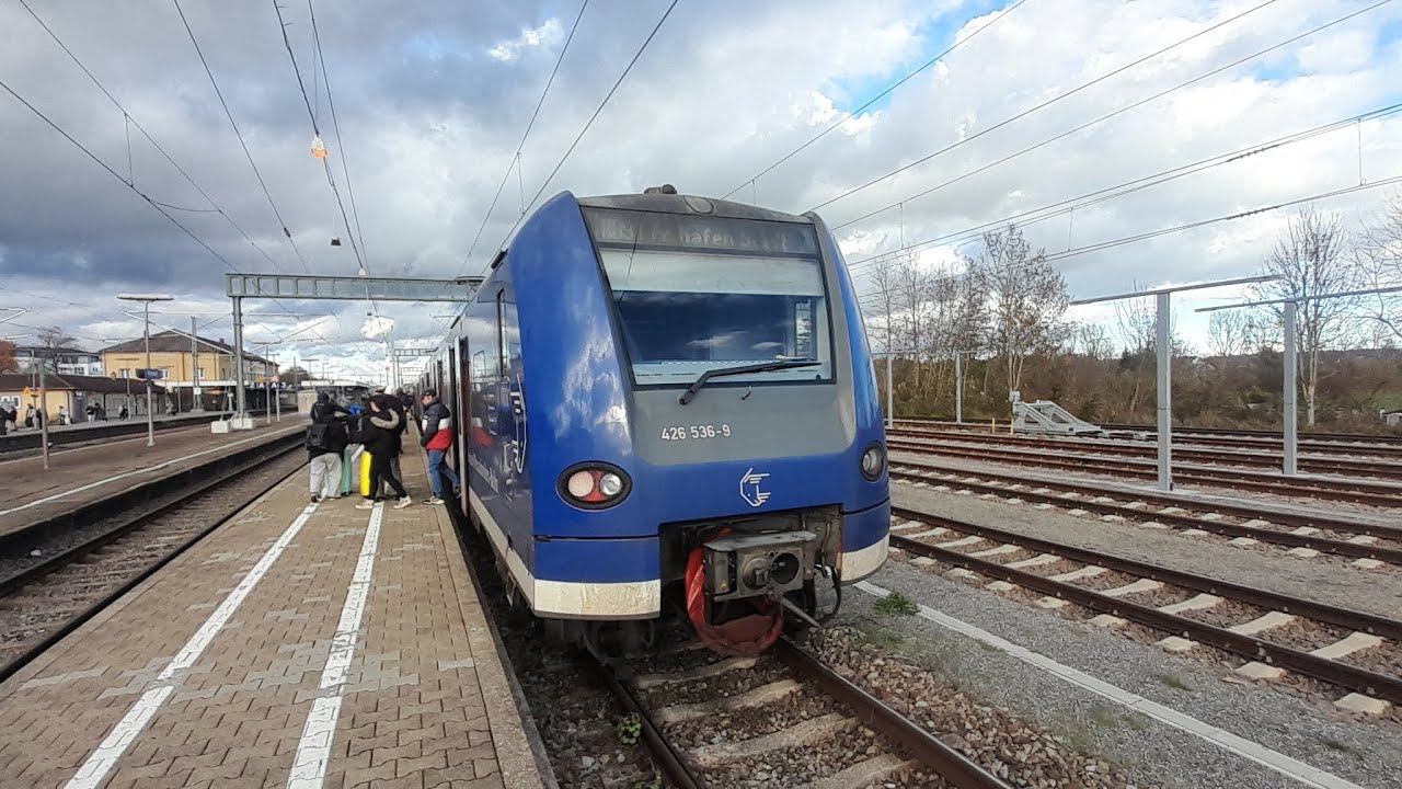 Mit der BOB BR 426 Hinter der Scheibe Als RB 91 Von Aulendorf nach ...