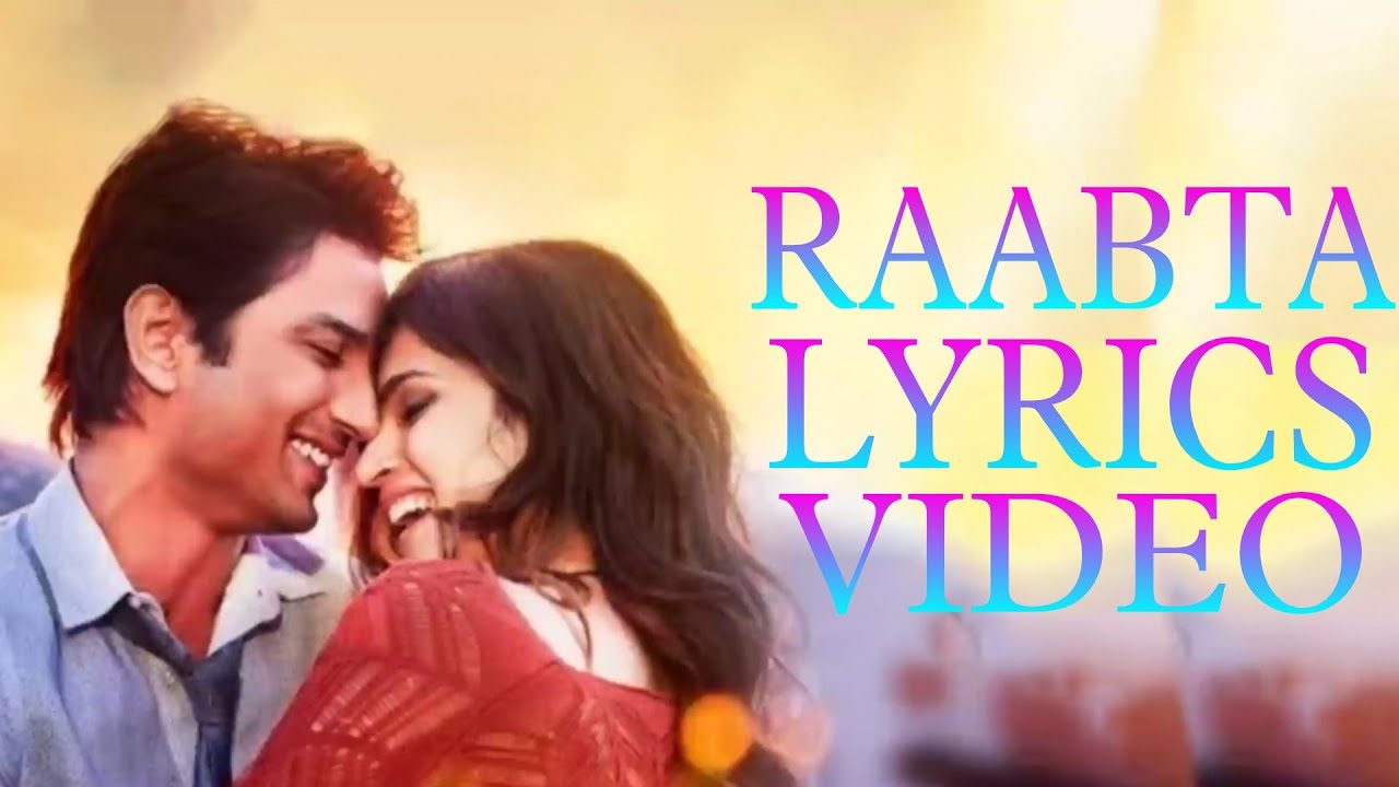 Raabta Title Song (LYRICS) | Deepika Padukone, Sushant Singh Rajput ...
