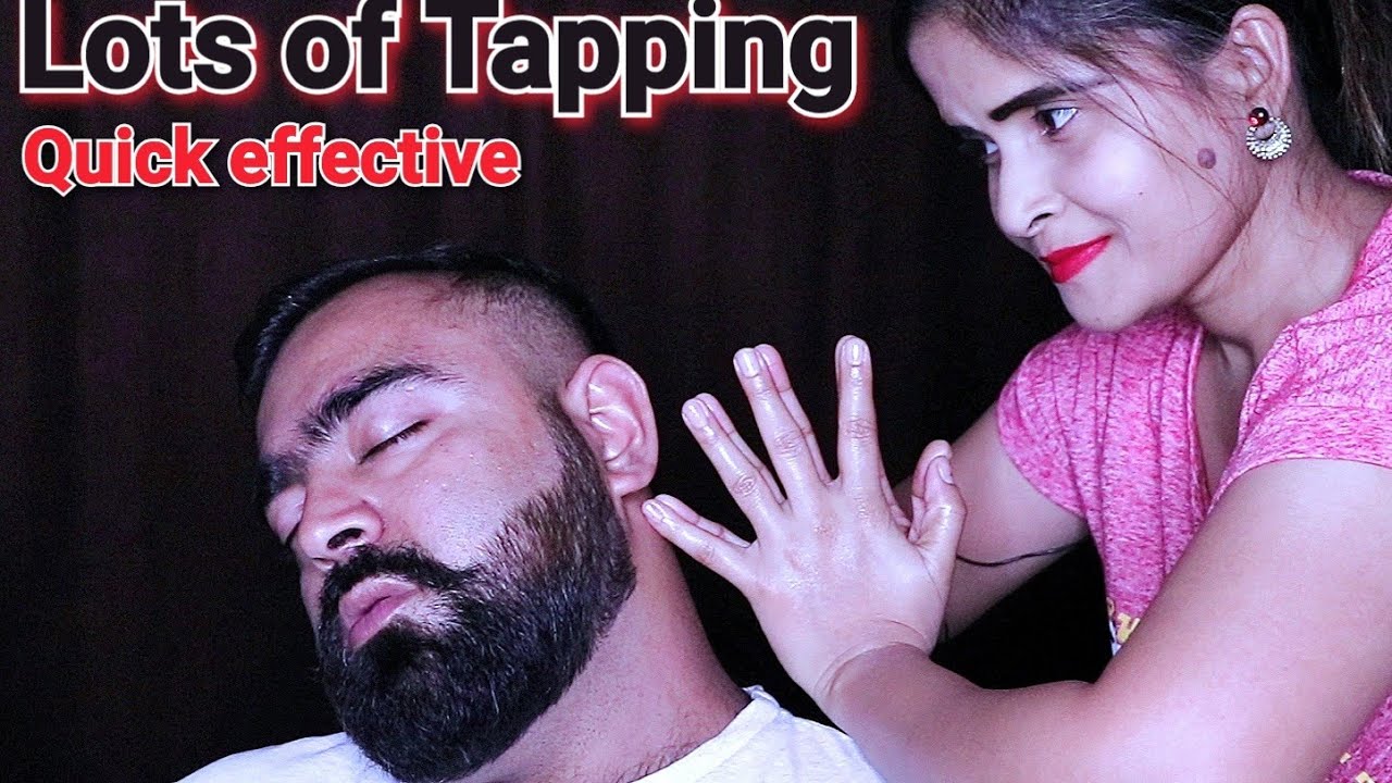 ASMR Head Massage & Relaxing Tapping for your sleep 😴💤 | ASMR Queen ...