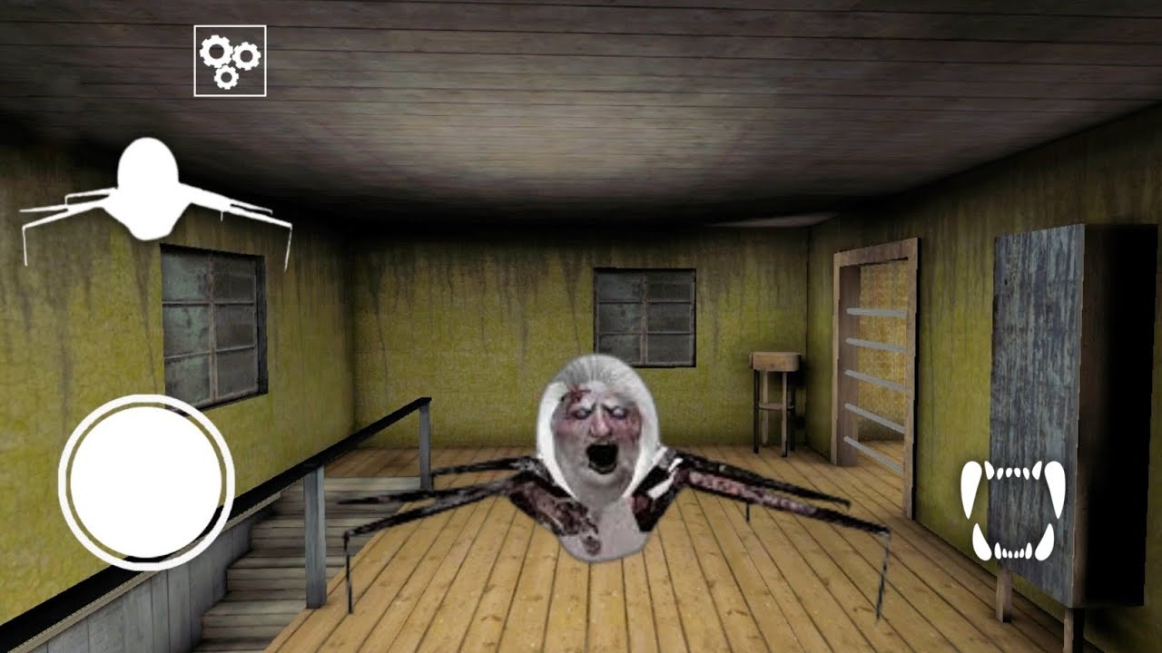 Playing as Spider Angelina in Granny Chapter Two || Granny 2 Mod Menu ...