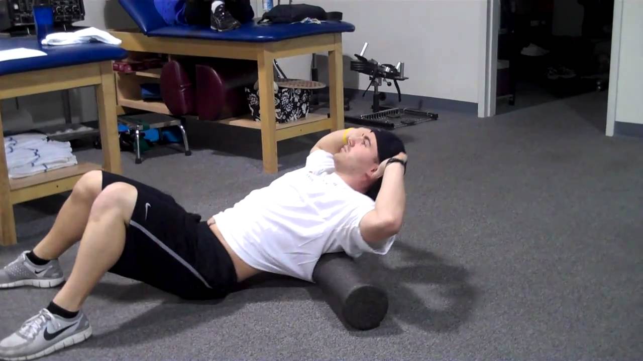 Foam Roll - Lumbar and T-Spine Mobility - Precision Sports Physical ...